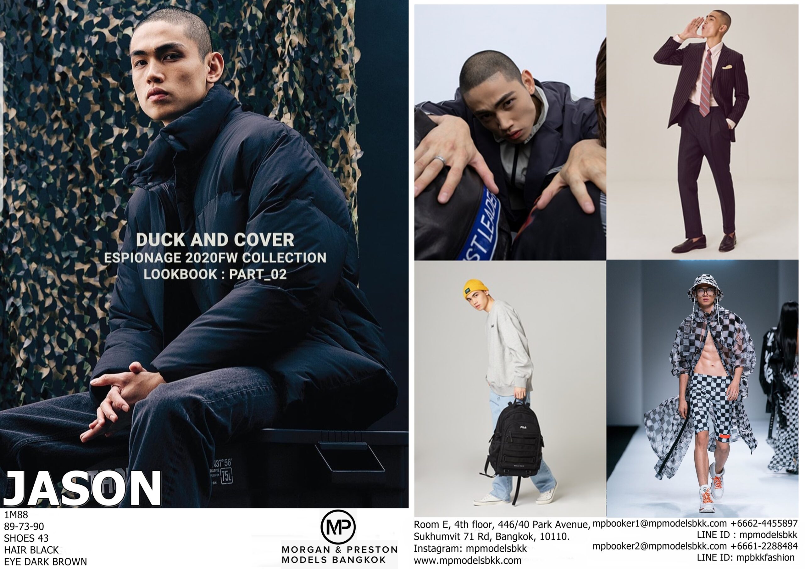 JASON | Model | Morgan & Preston Model Agency Bangkok